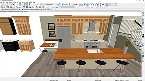 Floor Plan Line Weights, Fills, and Space Planning Indicators