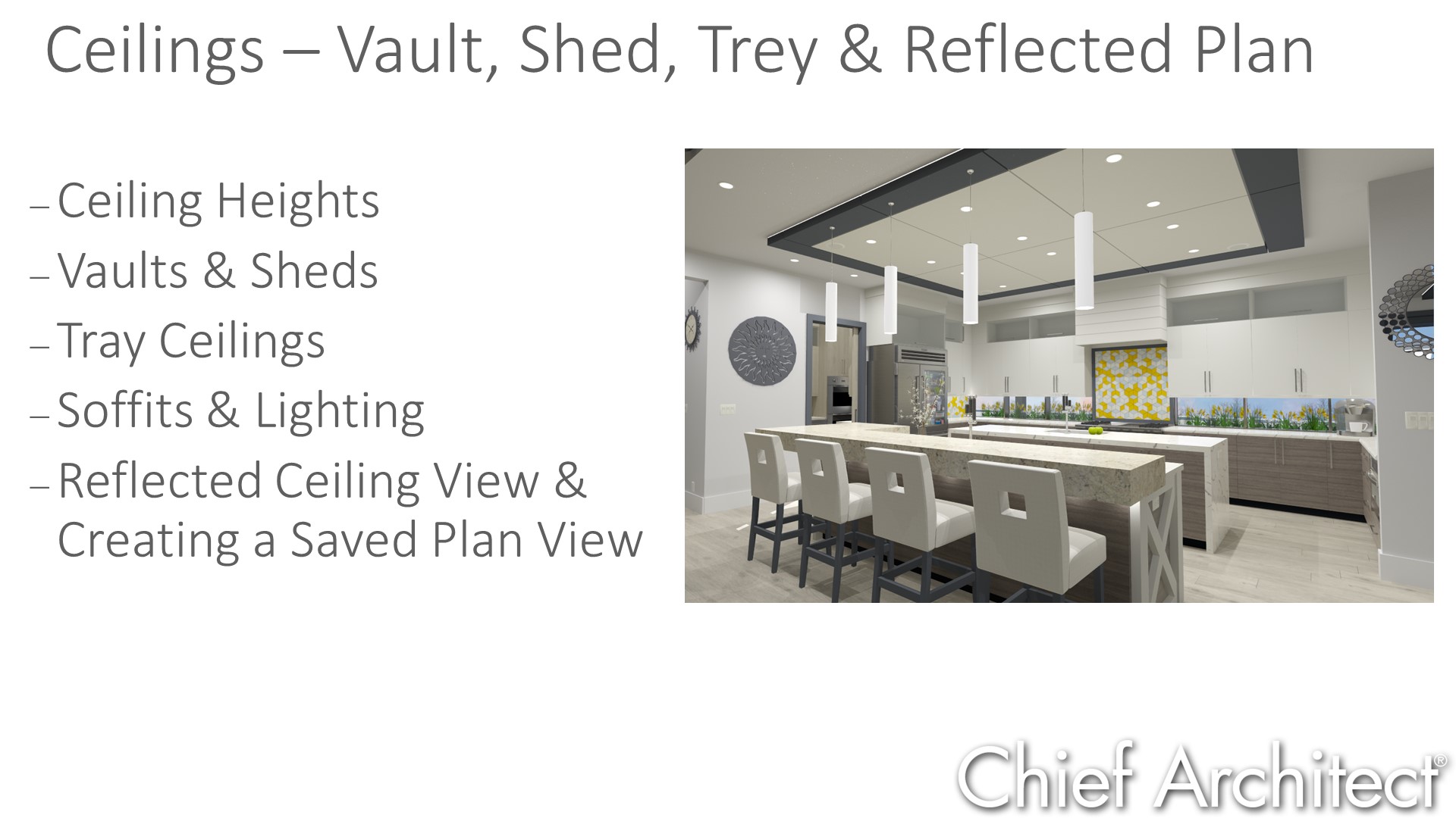 How To Make A Tray Ceiling In Chief Architect | Shelly Lighting