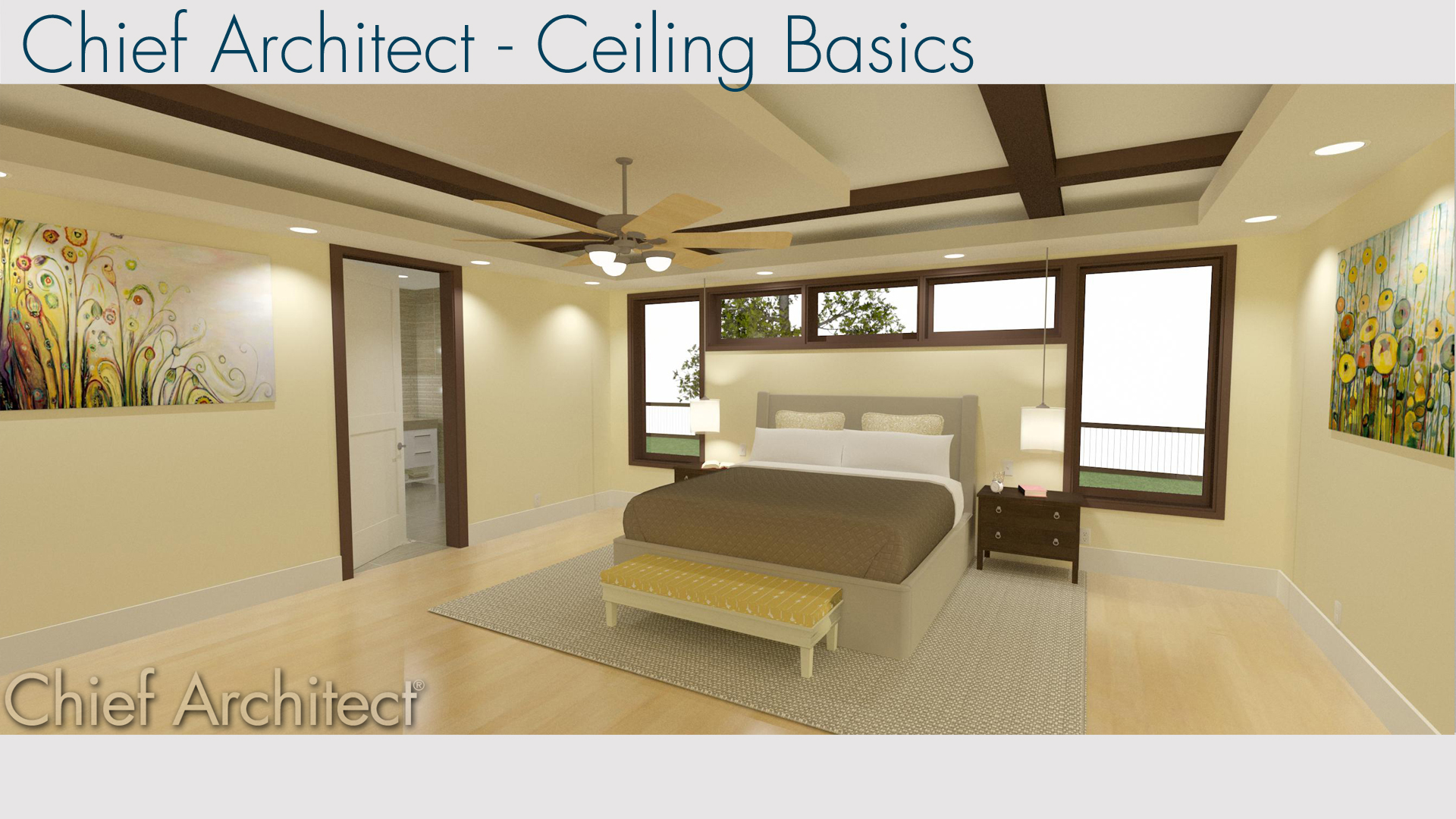 How To Make A Tray Ceiling In Chief Architect | Shelly Lighting